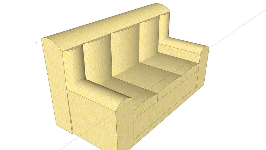 Generic Couch | 3D Warehouse