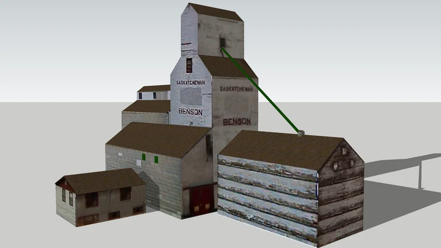Benson Grain Elevator | 3D Warehouse