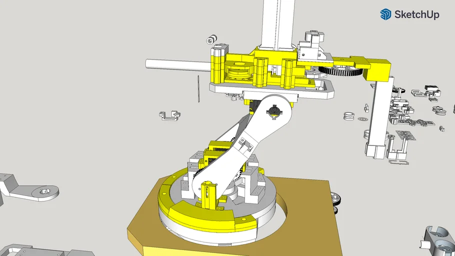 CAIS_MEC_Robot turret model | 3D Warehouse