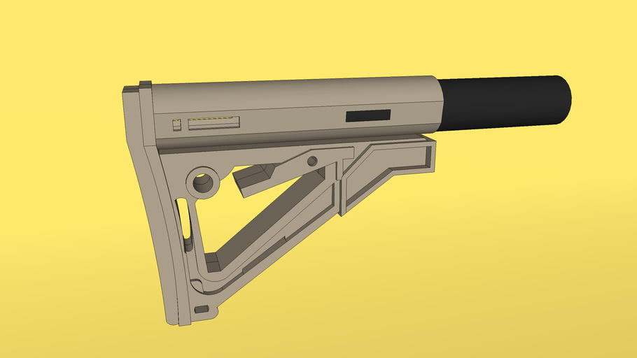 Magpul Moe Stock | 3D Warehouse