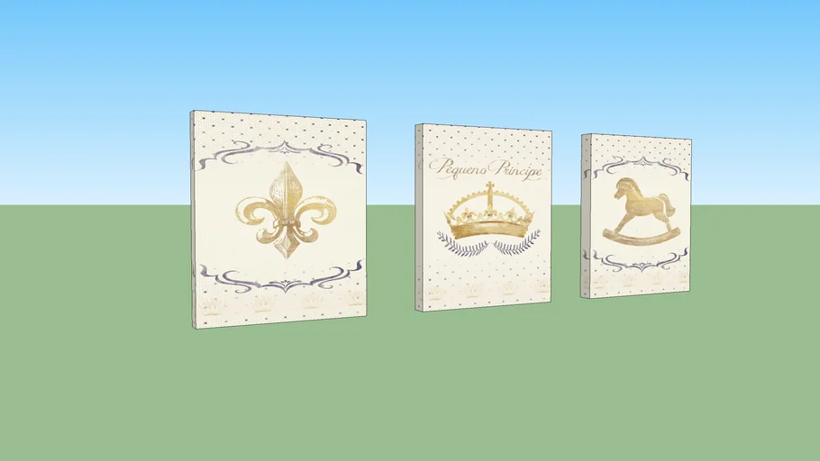 Quadro Nobile Coroa Marinho | 3D Warehouse