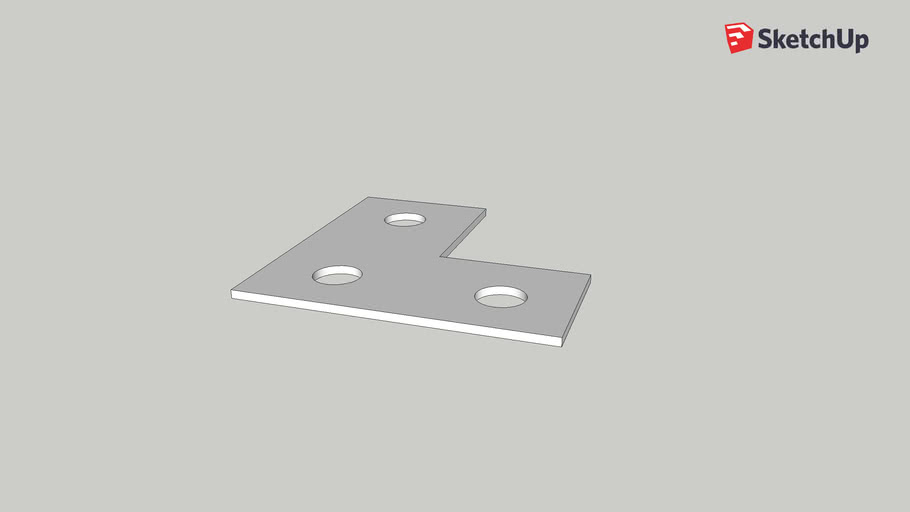 45 degree flat plate | 3D Warehouse