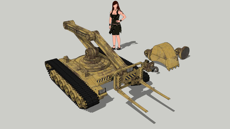 KGS RAMS construction robot | 3D Warehouse