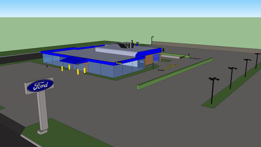 FORD DEALER | 3D Warehouse