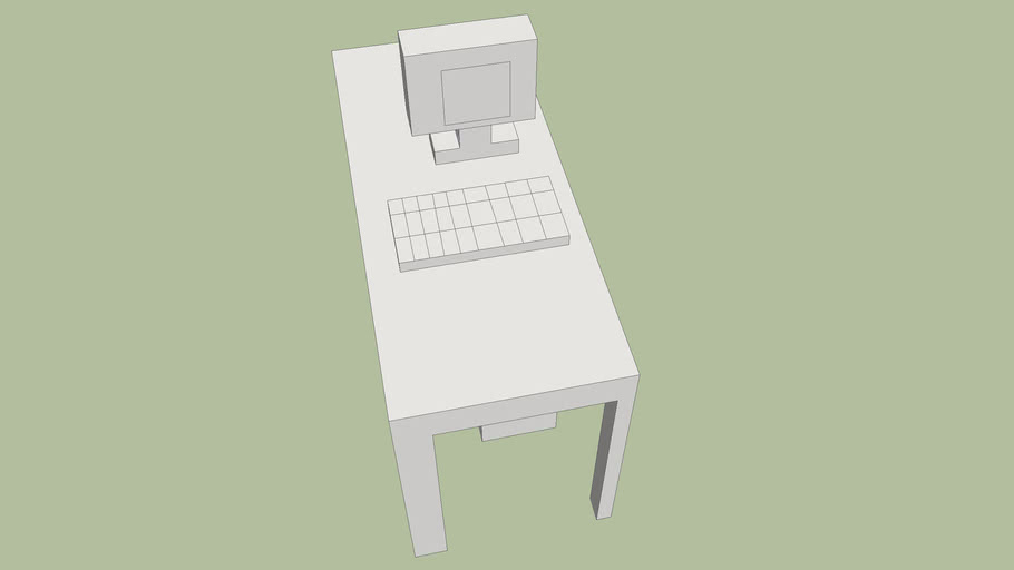 Computer (easy) | 3D Warehouse
