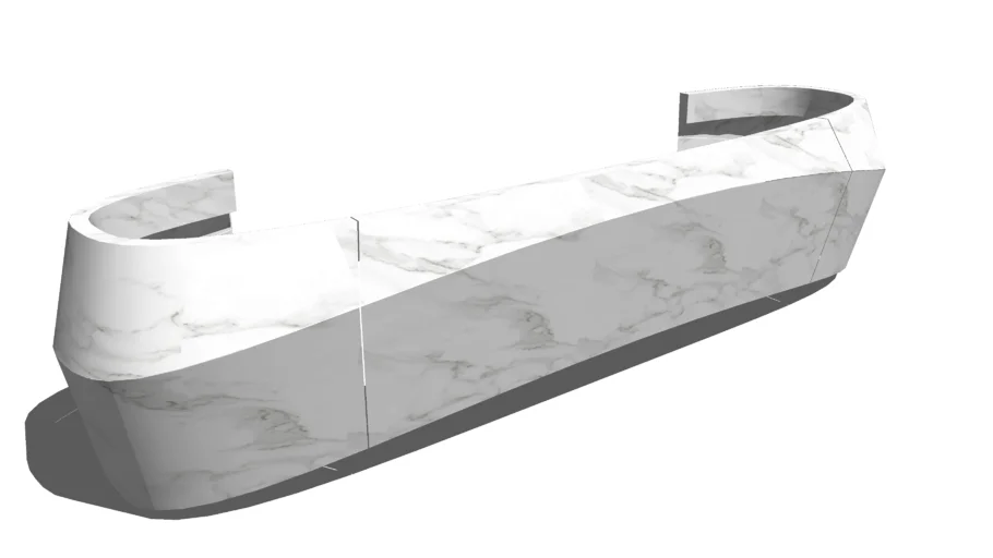 RECEPTION DESK @ADS 94 | 3D Warehouse