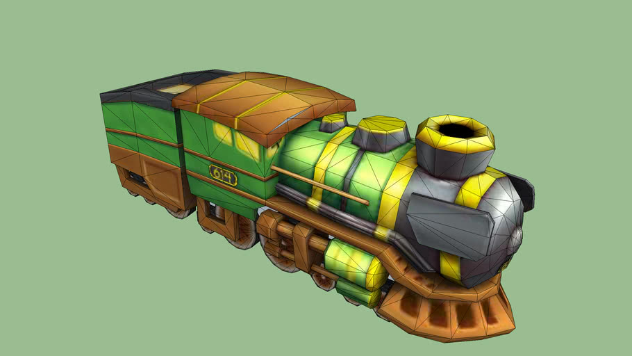 Big Steamer 'Turbo Trainz' Wii | 3D Warehouse