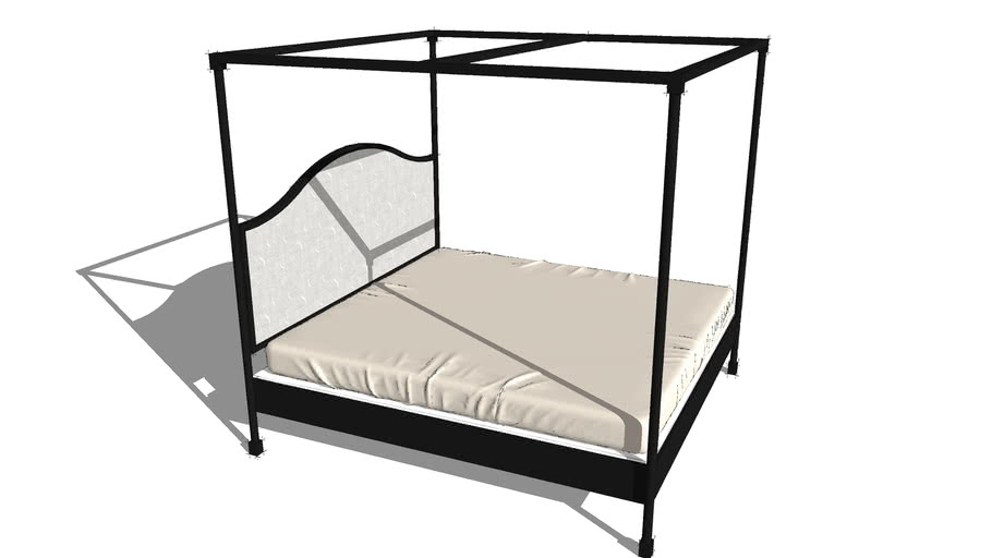 Canopy bed | 3D Warehouse
