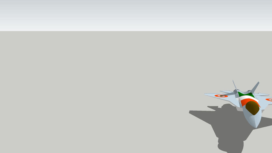 HAL AMCA (Advanced Medium Combat Aircraft) | 3D Warehouse