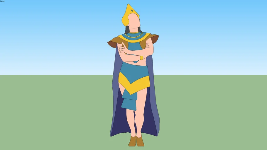 People_2D_Fantasy_Envoy | 3D Warehouse