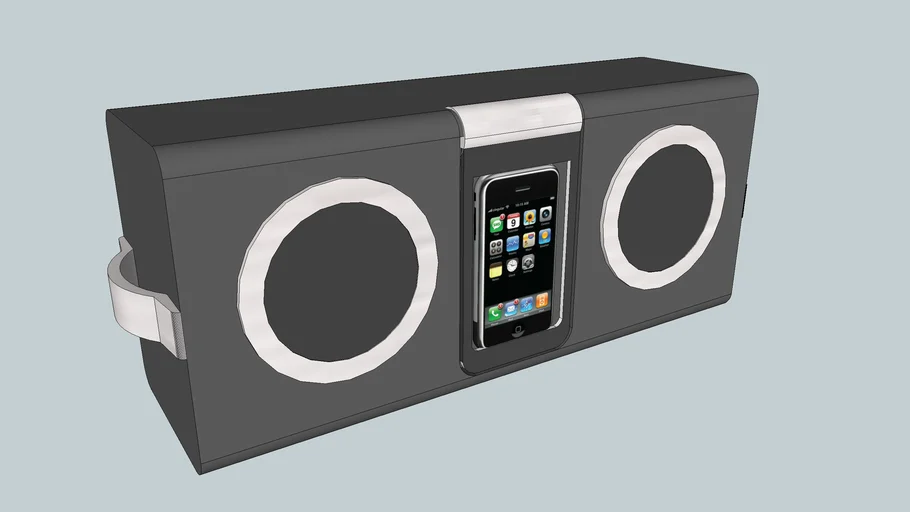 Ipod Stereo System | 3D Warehouse