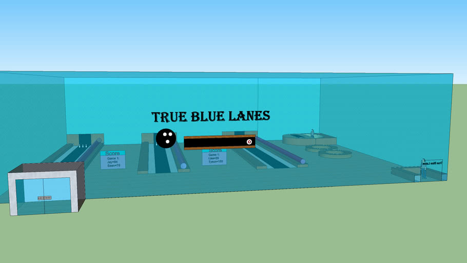 True Blue Lanes | 3D Warehouse