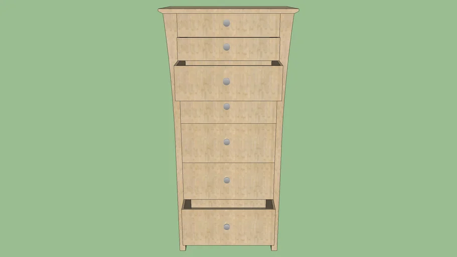 cajonera de pie | 3D Warehouse