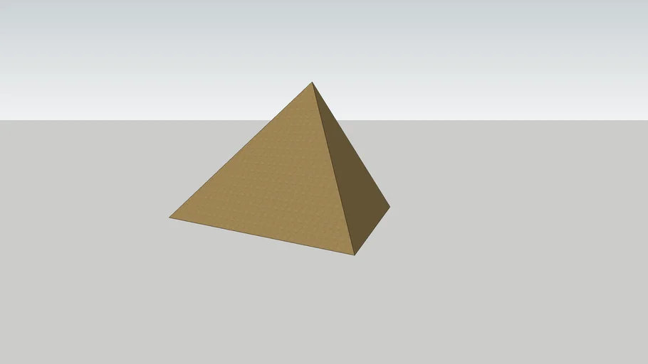 Pyramid Testing | 3D Warehouse