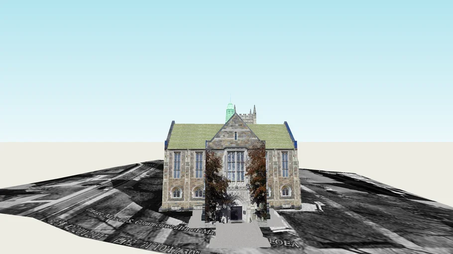 The Burns Library | 3D Warehouse