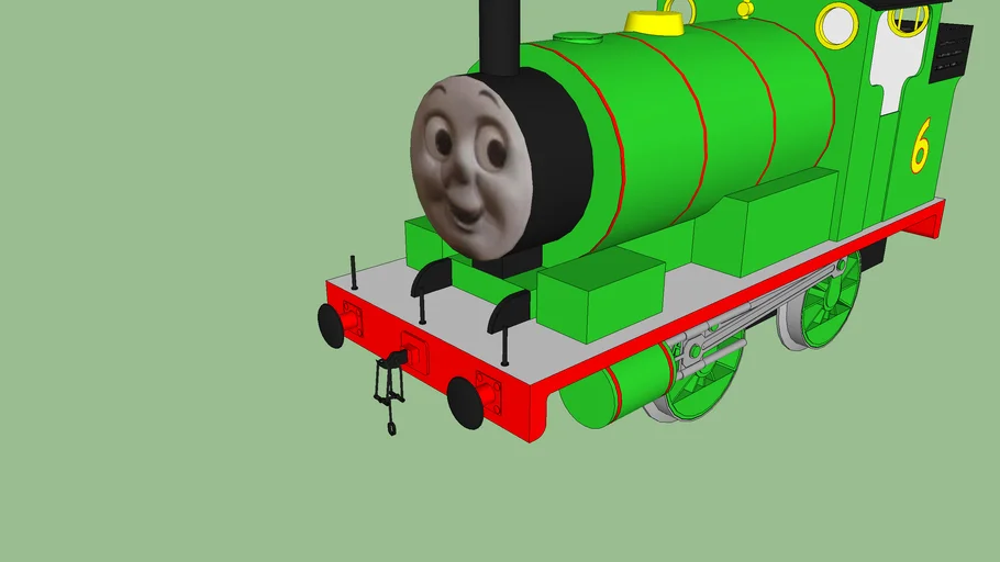 Percy the Small Green Engine | 3D Warehouse
