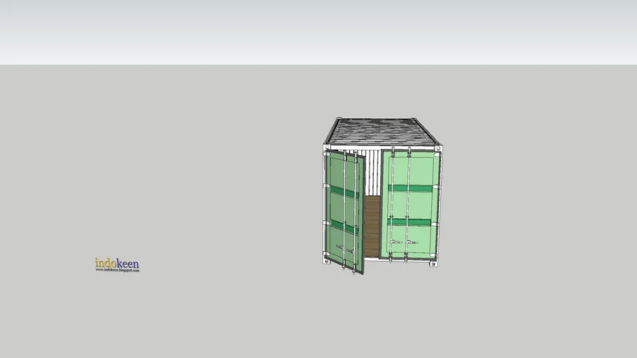 Shipping Container 20ft | 3D Warehouse