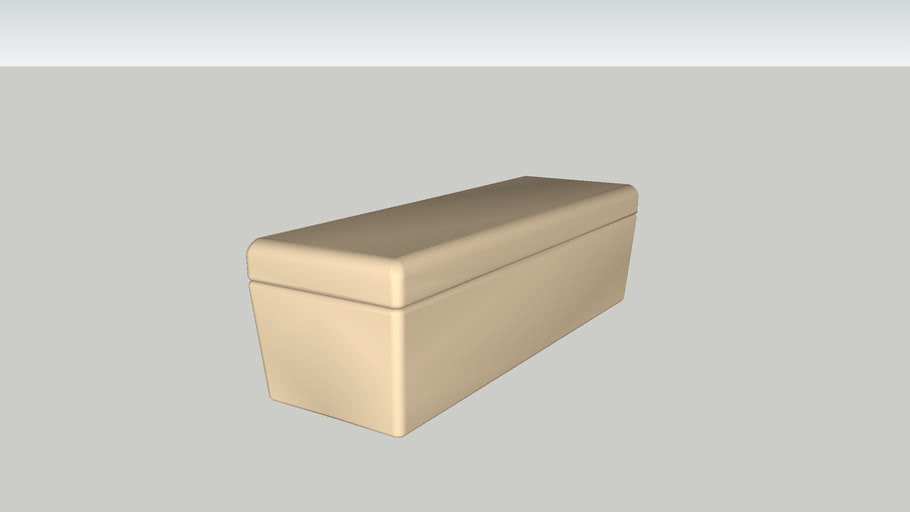 Loaf Bench 60' (all upholstered) (430-B-60) | 3D Warehouse