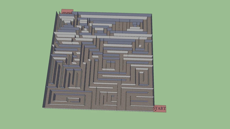 Maze. | 3D Warehouse