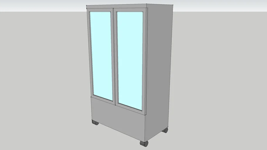 freezing display case | 3D Warehouse