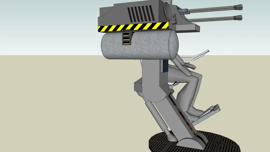 Anti Aircraft Turret | 3D Warehouse