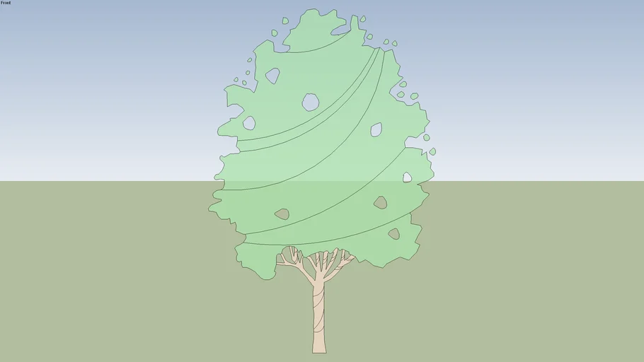 2D TREE 07 | 3D Warehouse