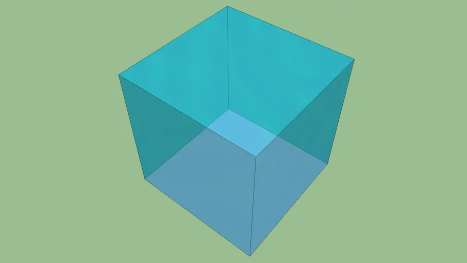 18 x 18 LED Cube (BLUE) | 3D Warehouse