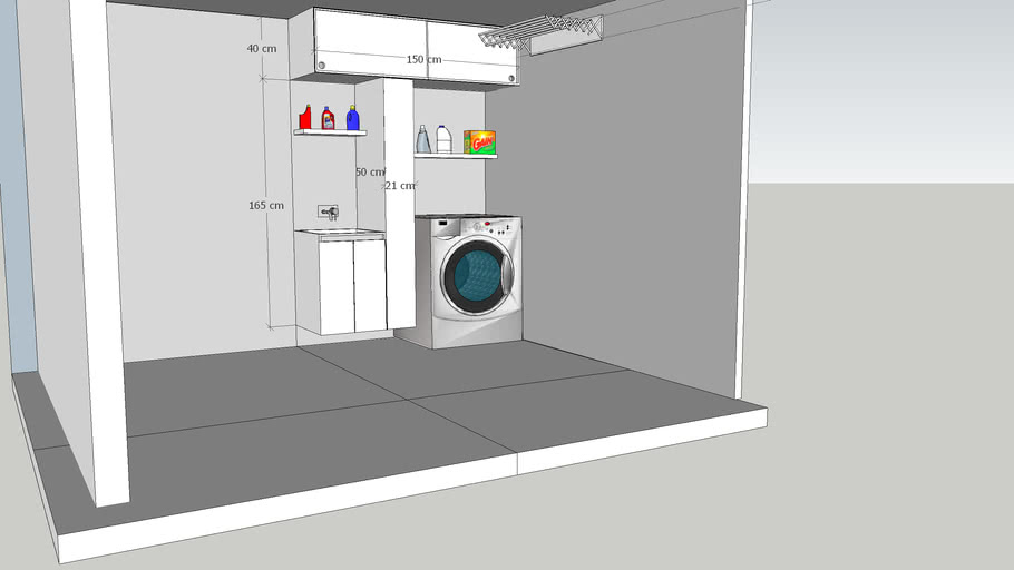 lavanderia | 3D Warehouse