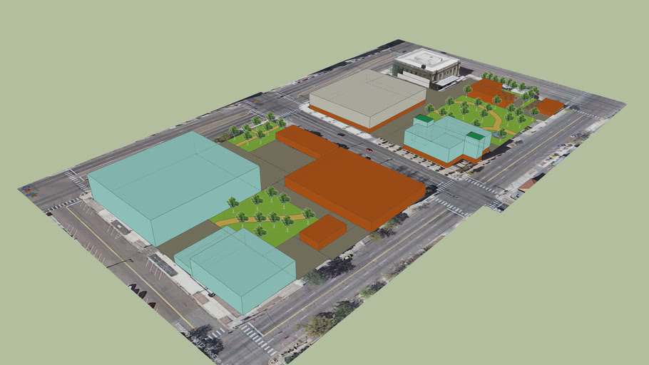 Blockplan Model | 3D Warehouse