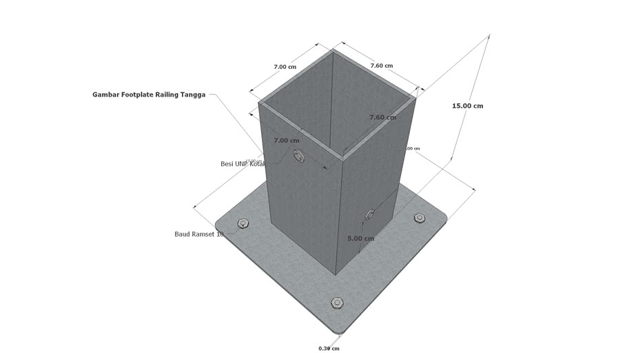baseplate | 3D Warehouse