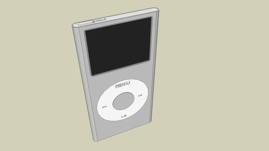 iPod nano | 3D Warehouse