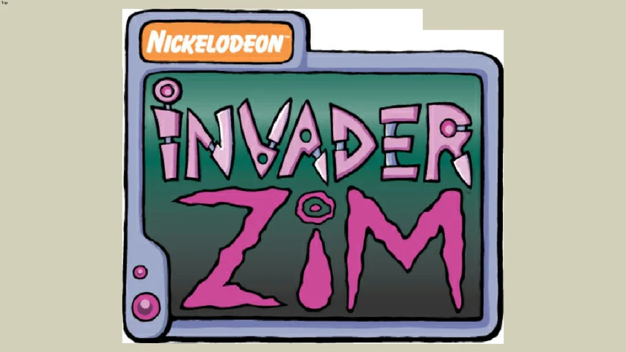 Invader ZIM Logo | 3D Warehouse