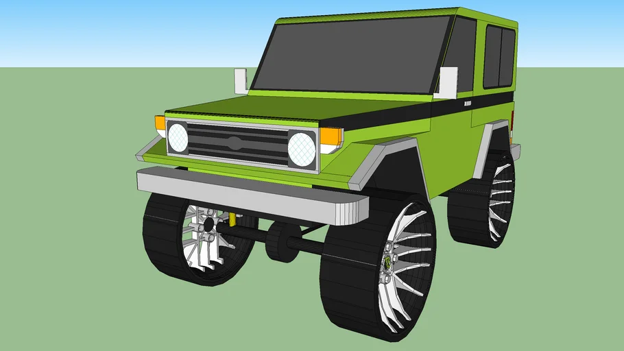 Toyota Machito custom | 3D Warehouse