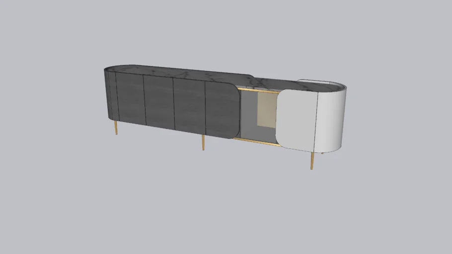 Modern buffet | 3D Warehouse