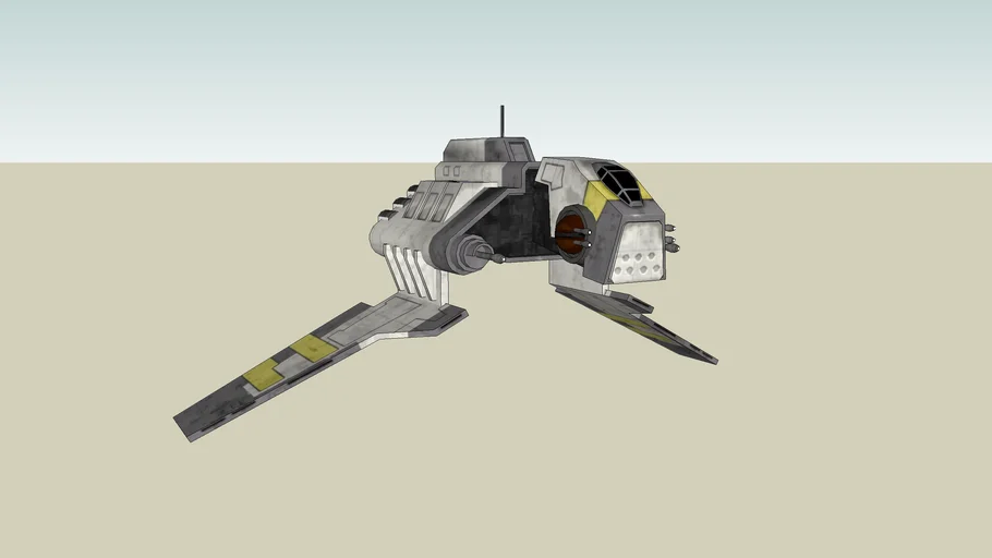 Republic Nu-class attack shuttle | 3D Warehouse