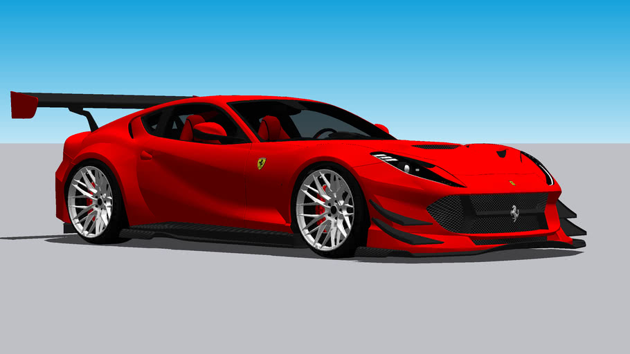 '18 Ferrari 812 SuperFast Tuning | 3D Warehouse