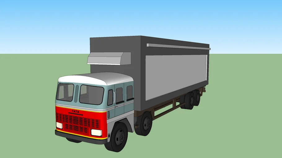 Indian TATA cargo truck | 3D Warehouse