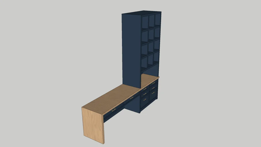 Office desk | 3D Warehouse