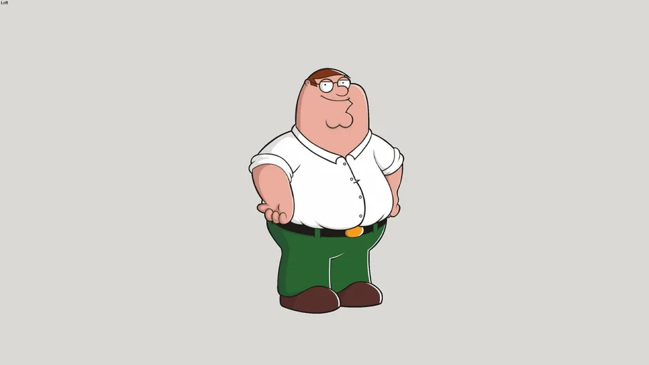 2D Peter Griffin 3D Warehouse, 47% OFF | brunofuga.adv.br