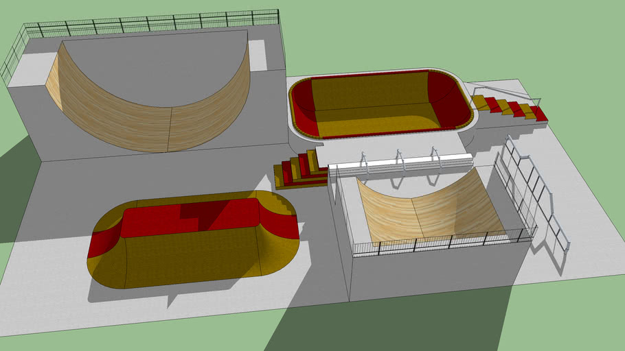 Parque de Skate | 3D Warehouse