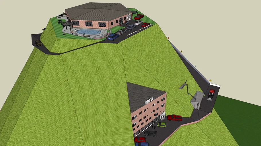 City on a hill | 3D Warehouse