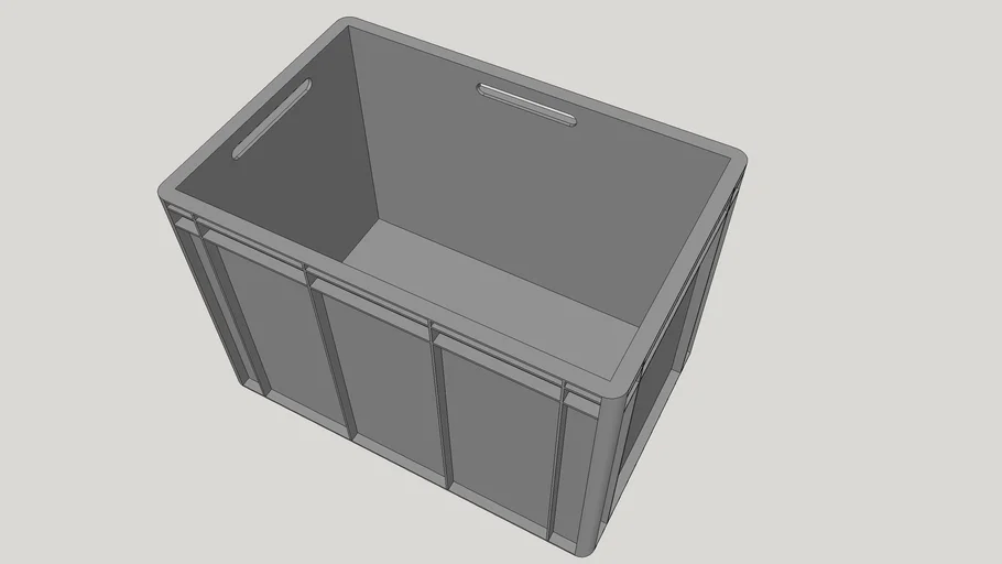 400 x 600 Euro-container | 3D Warehouse