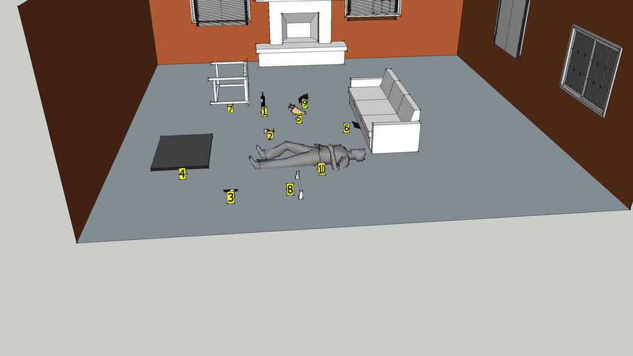 Crime Scene | 3D Warehouse