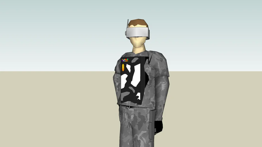 SNAV Lt. Field Commander | 3D Warehouse