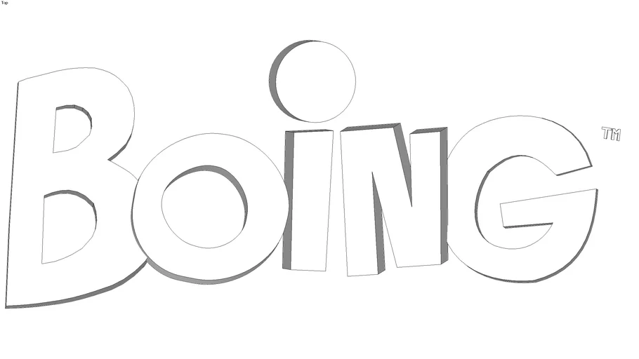 boing logo | 3D Warehouse