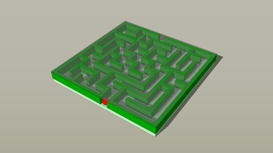 Maze game | 3D Warehouse