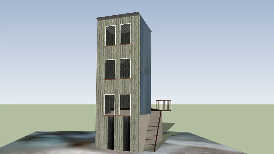 Fire training tower | 3D Warehouse