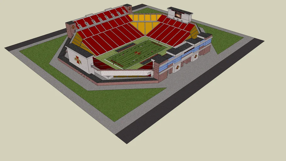 New Iowa State Football Stadium | 3D Warehouse