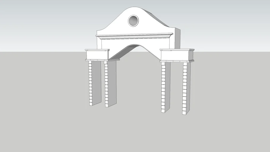 school gate | 3D Warehouse