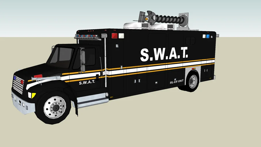 SWAT Mobile Logistics Command Unit | 3D Warehouse